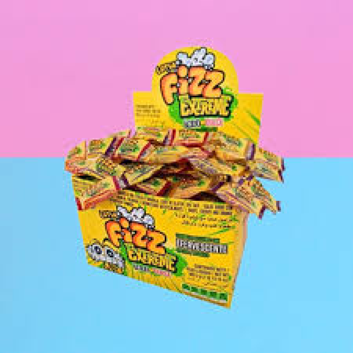 Caramelo Fizz Extreme Acido-Dulce x 48 u.(240 Caramelos)